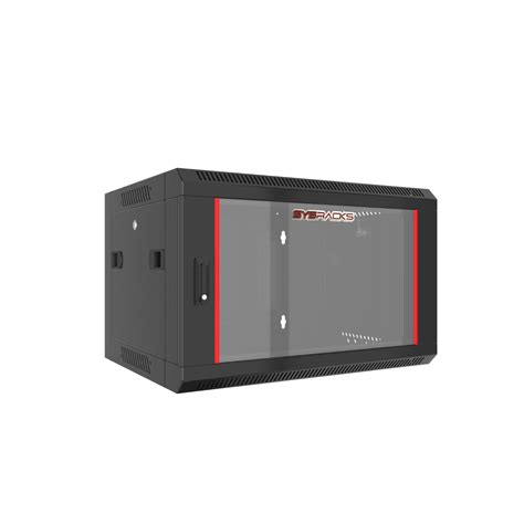 Used 6u Wall Mount Server Cabinet Locking Networking Enclosure Data