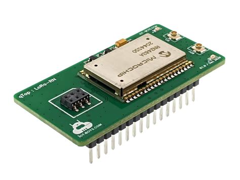 Qtop Arduino Mkr Compatible Lora Rn2483 Shield Iot Bots
