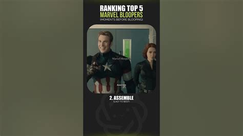 Top 5 Marvel Bloopers Youtube