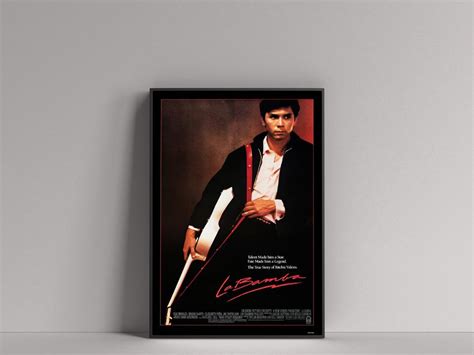 La Bamba 1987 Movie Film Poster Lou Diamond Phillips Esai Morales
