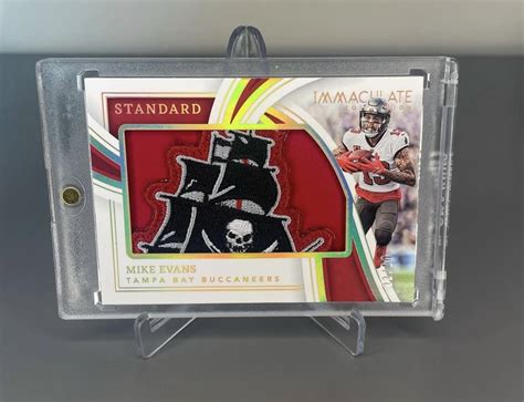 2025 Mike Evans Panini Immaculate Standard 1 1 Ship Patch 10 Rare Ebay