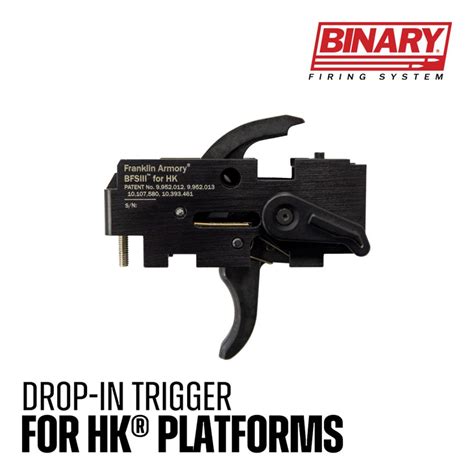 Binary Trigger Bfsiii Franklin Armory Arc Fire