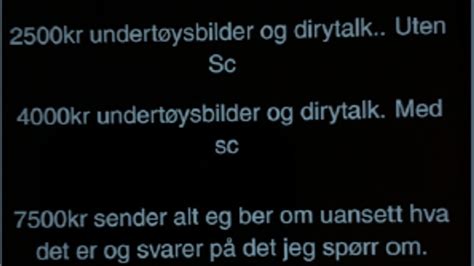 Flere Selger Seksualiserte Bilder Siste Nytt Nrk