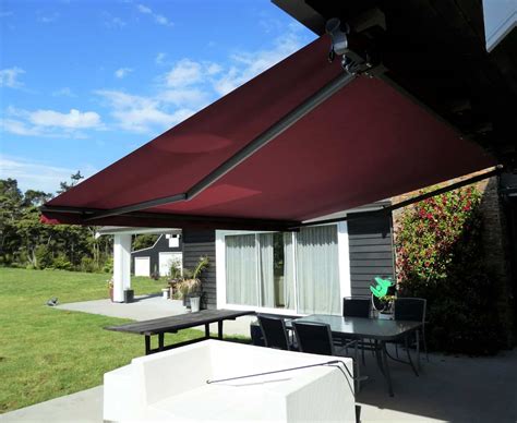 Horizon Monobloc Awning Lucas Heights Folding Arm Awnings Nz
