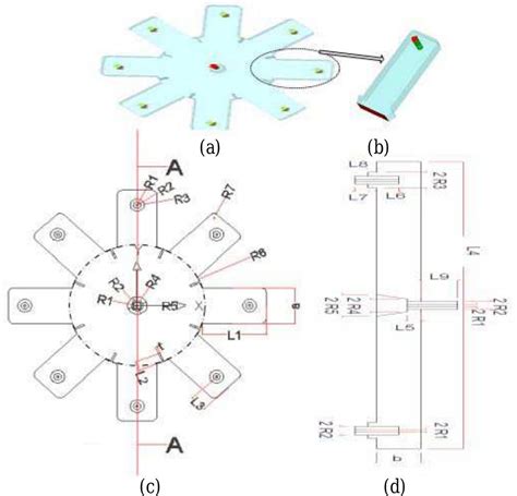 Figure 2 Broadband Radial Waveguide Power Combiner With