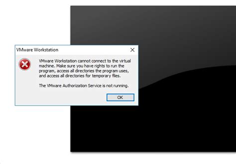 Solución A Error The Vmware Autorization Service Is Not Running