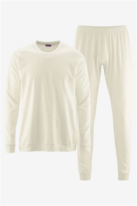 Pyjamas Herr Bob Naturvit Lotuseco