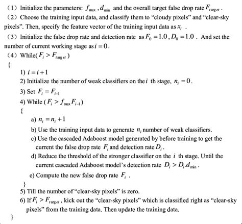 The Processing Flow Of Building The Cascaded Adaboost Detector Model In