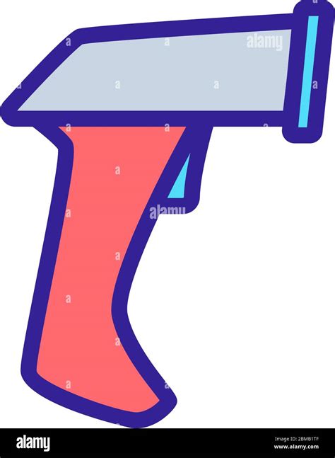 Data Scanner Icon Vector Outline Illustration Stock Vector Image Art Alamy