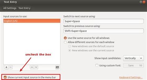 How To Remove The Keyboard Indicator In Ubuntu 1404 1310