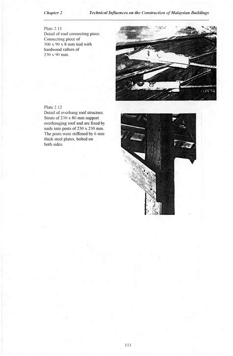 Table 2 Timber Structures In Malaysian Architecture And