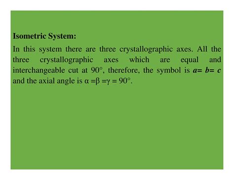 Basics Of Crystallography Crystal Systems Classes And Different Forms Pdf