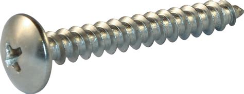10 X 1 1 2 Phillips Truss Head Sheet Metal Screw 18 8 A2 Stainless S