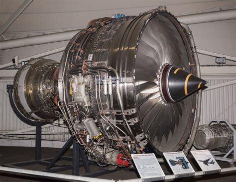 Turbofan Triebwerk General Electric Cf6 80c2 Redaktionelles Bild Bild