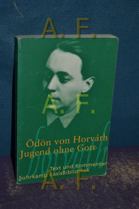 Jugend Ohne Gott Suhrkamp Von Horvath Zvab