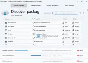 WingetUI GUI Tool Helps Bulk Install Uninstall Update Programs