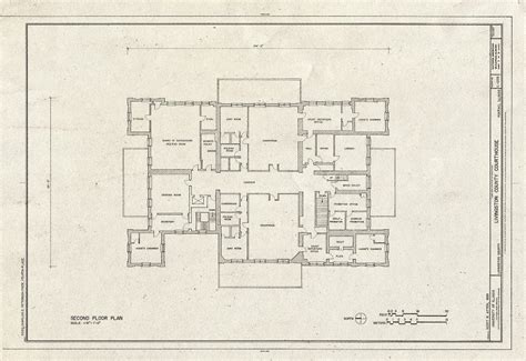Blueprint Habs Ill53 Pon1 Sheet 5 Of 14 Livingston County Court