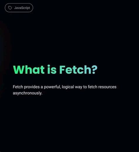 Prabhakar Mishra On Linkedin Fetchapi In Javascript