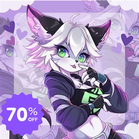 Custom Furry Art Commission Furry Model Illustration Furry Character