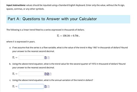 solved input instructions values should be inputted using a