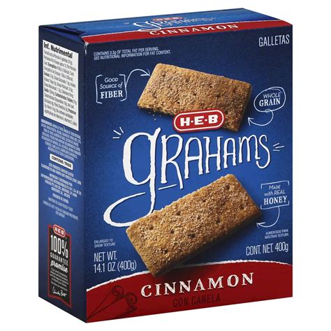 H E B Cinnamon Graham Crackers Fig App