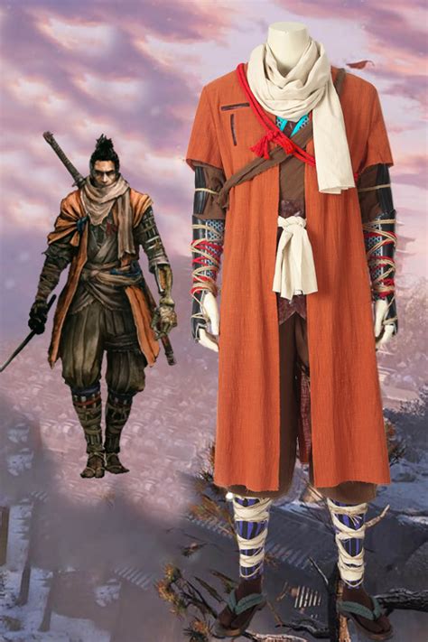 Sekiro Shadows Die Twice One Armed Wolf Sekiro Costume Aaacosplay