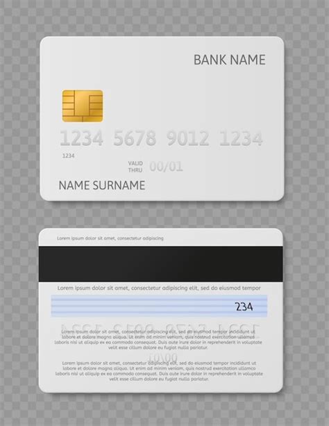 Front And Back Visa