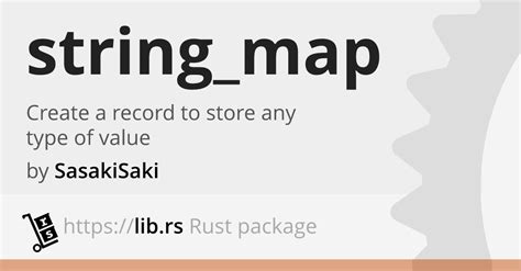 StringMap Rust库 Lib rs Rust 包仓库