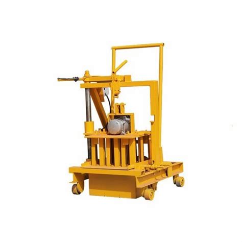 Manual Concrete Block Making Machine At ₹ 55000 Piece Manual Concrete Block Making Machine In
