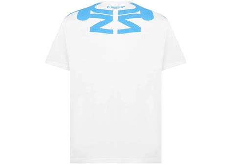 Burberry Ordell Universal Passport T Shirt Whiteblue Mens Us