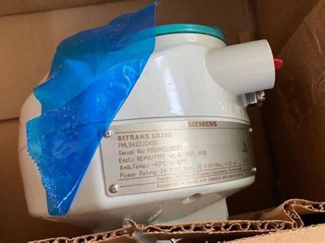 7ml5422 2ch30 Sitrans Lr200 Siemens Radar Level Transmitter