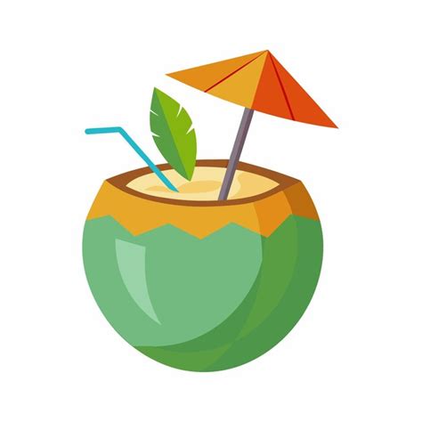 Drinks Vector Illustration Cocktails In Flat Design Premium Ai