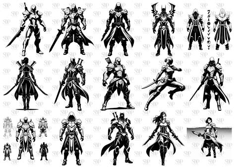 Rpg Klassen Svg Rpg Svg Rpg Klassen Svg Bundle Rpg Klassen Svg