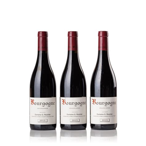 Bourgogne Rouge 2015 Domaine Georges Roumier 3 Bt Spectacular Cellars From Distinguished