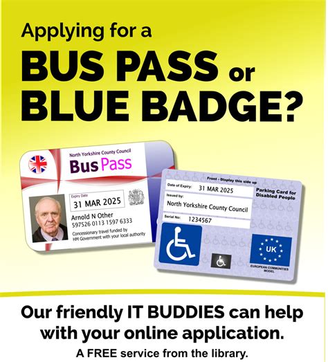 Bus Passes And Blue Badges Easingwold Community Library