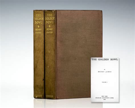 The Golden Bowl Henry James First Edition