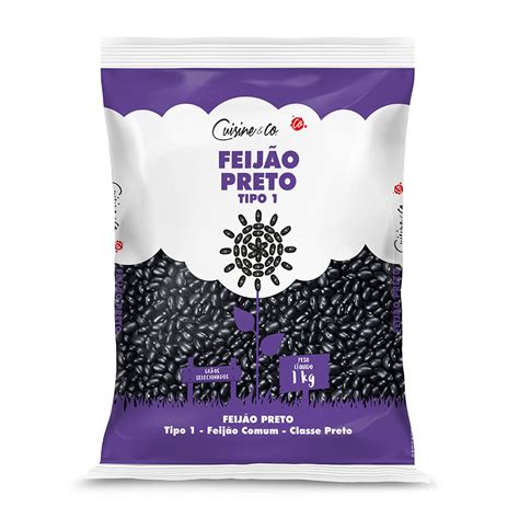 Feijão Preto Cuisineandco Tipo1 1kg Bretas Supermercado