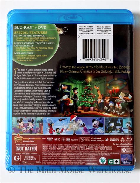 Mickeys Twice Upon A Christmas Dvd Menu