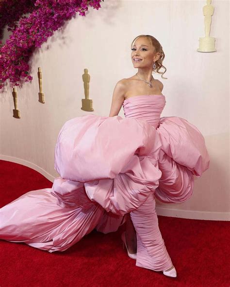 Giambattista Valli Ariana Grande In Custom Giambattista Valli Couture