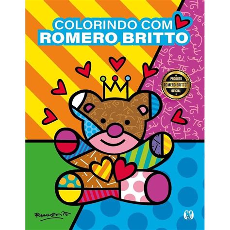 Romero Britto Colorir Casas Bahia