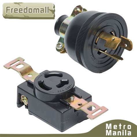 2kw 168f 170f Gx160 Generator Socket Plug 3‑hole Single‑phase Plug Socket Gasoline Generator