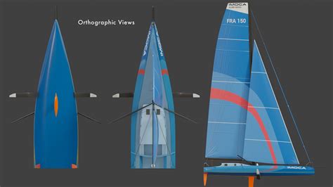 Imoca 60 Class 3d Turbosquid 1963946