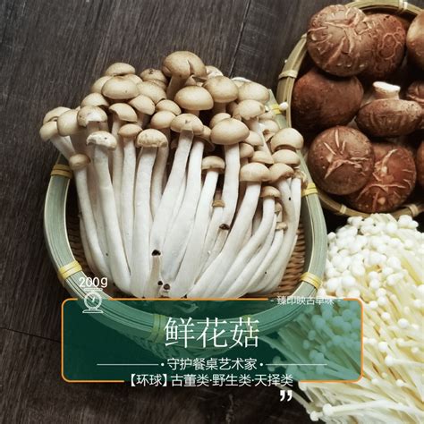 臻印映新鲜花菇香菇胜似野生超越有机不催长不加肥鲜香自然健康4虎窝淘