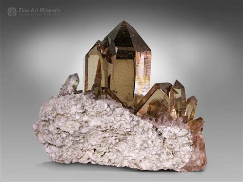 Smoky Quartz On Matrix From Switzerland Q Smq 01 Fine Art Minerals