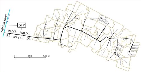Diagram Of The Urban Catchment Area Under Study Download Scientific