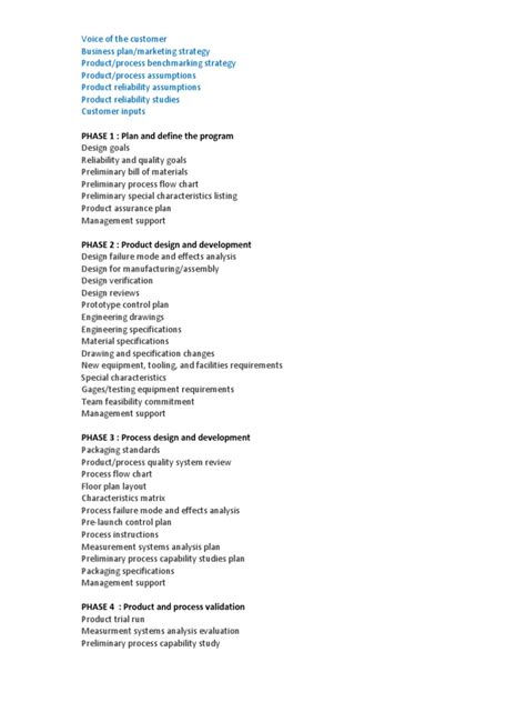 Apqp Timing Plan Pdf Reliability Engineering Verification And Validation