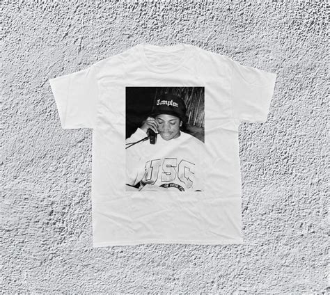 Eazy E Shirt Vintage Rapper Tee 90s Hip Hop Sold By Unwrapped