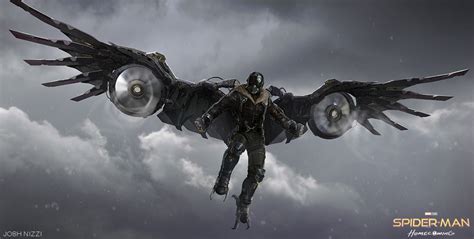 Vulture Concept Art Spider Man Homecoming 6
