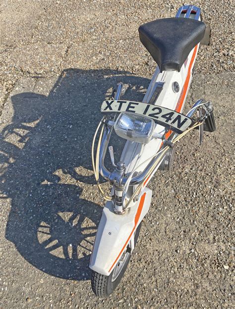 1974 Mobylette Moby X 1 Folding Moped The Online Bicycle Museum