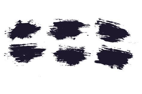 Set Of Brush Texture Background Illustration Par Bdvect1 · Creative Fabrica